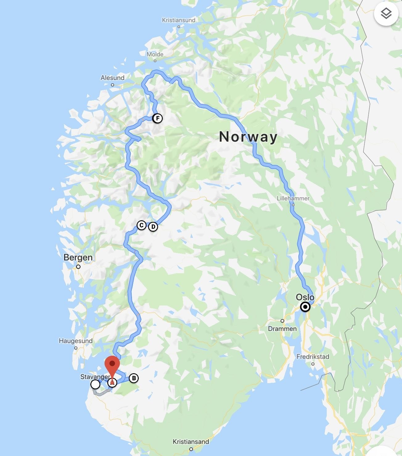Norway or Bust – A Broad and a Beau